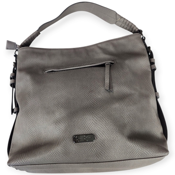 Jessica Simpson | Bags | Jessica Simpson Gray Mandy Handbagtote Style ...